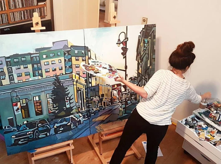 Bio & CV. Michelle Reid | Michelle Reid Art